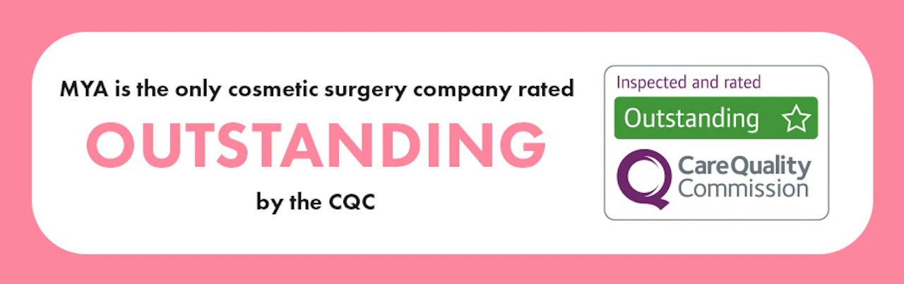 MYA rated Outstanding by the CQC | MYA Cosmetic Surgery