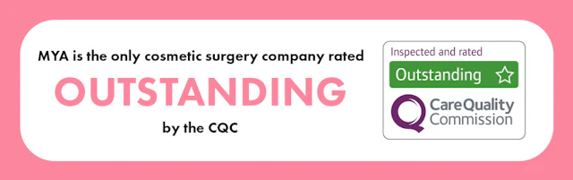 MYA rated Outstanding by the CQC | MYA Cosmetic Surgery